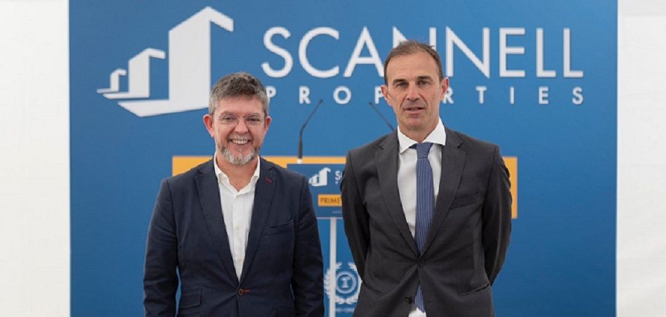 Scanell coloca la primera piedra en Montornés | EjePrime